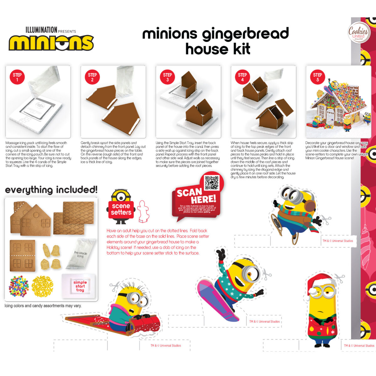 Minions Gingerbread House Kit – The Cookie Jar