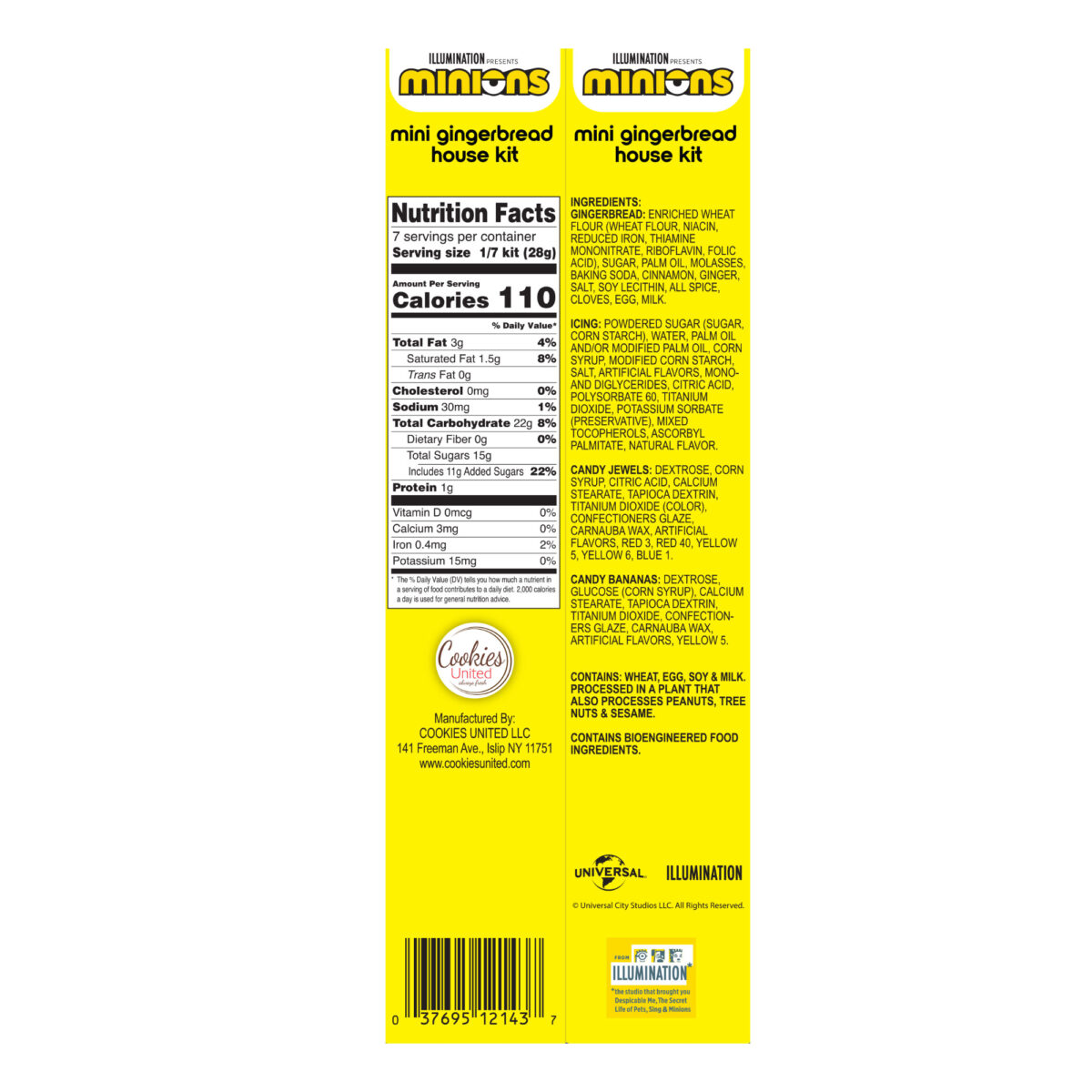 Minions Mini Gingerbread House Kit – The Cookie Jar