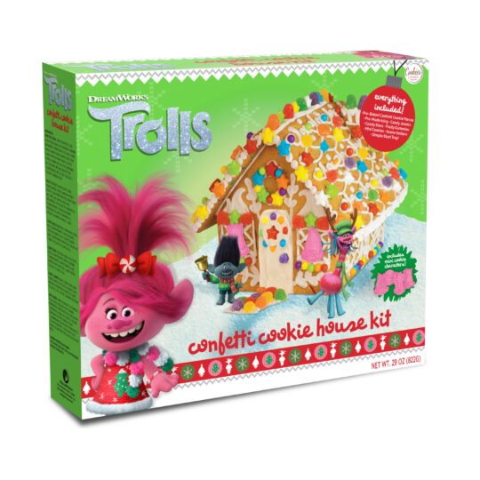 Trolls Confetti Cookie House Kit – The Cookie Jar