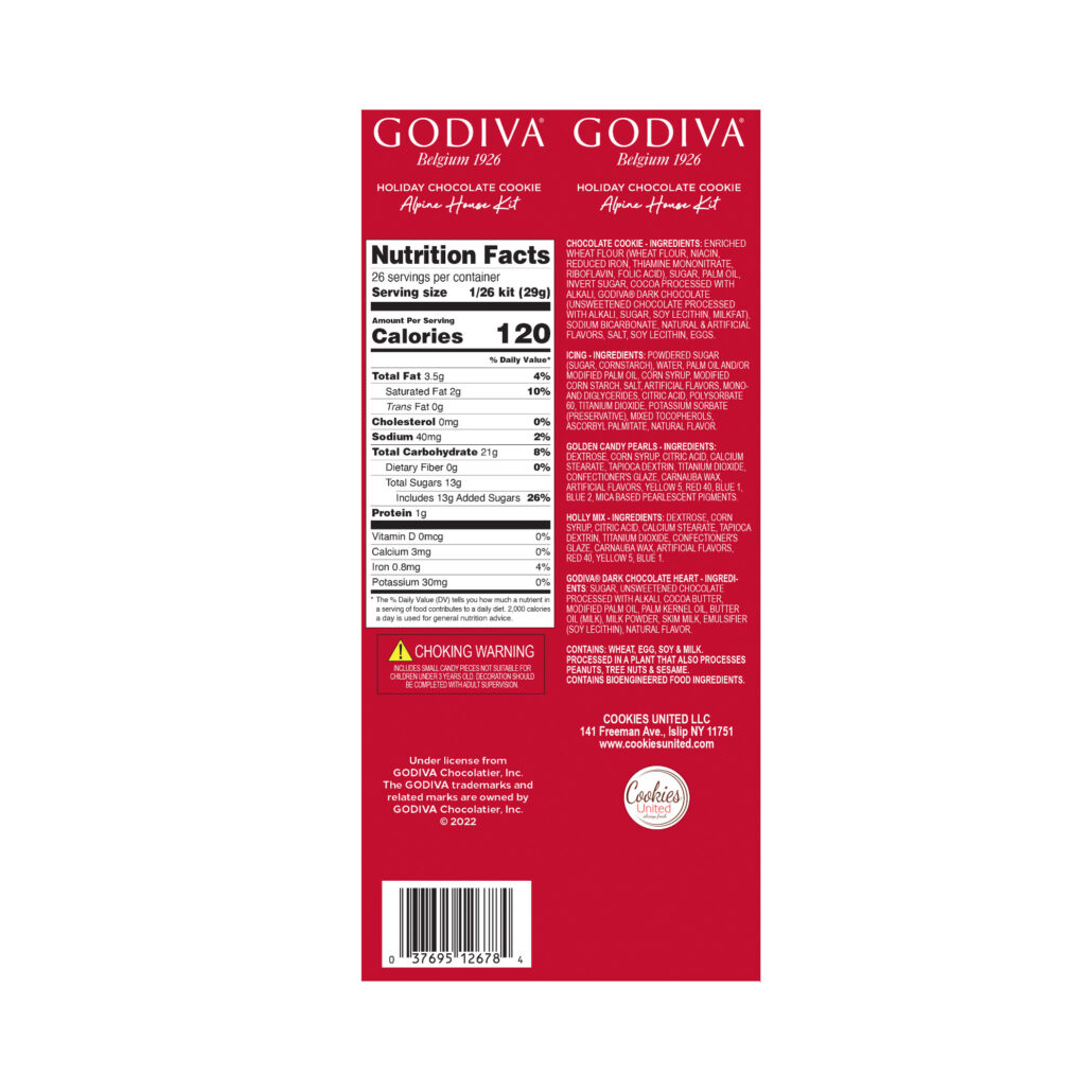 GODIVA® Alpine Chocolate House Kit – The Cookie Jar