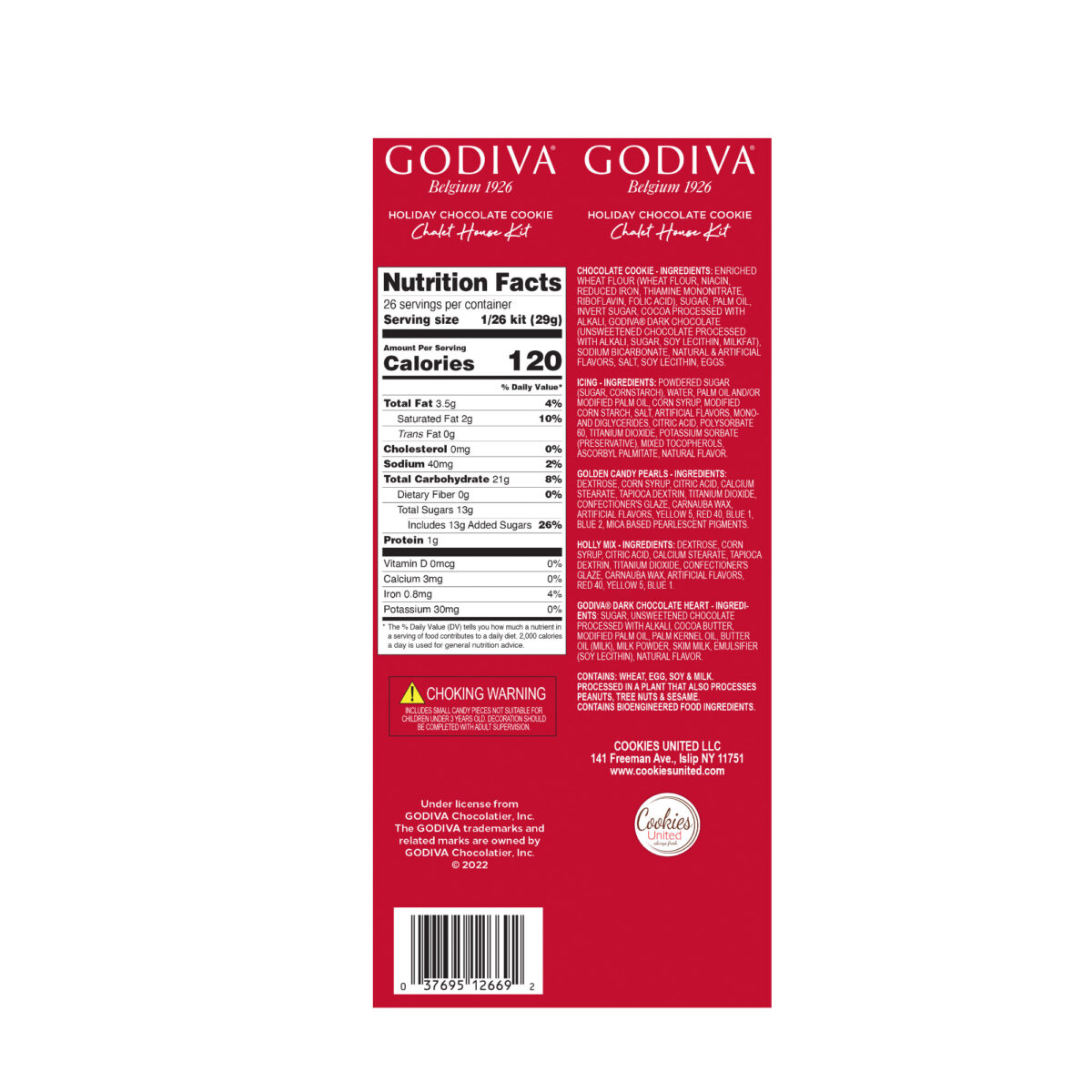 GODIVA® Chalet Chocolate House Kit – The Cookie Jar