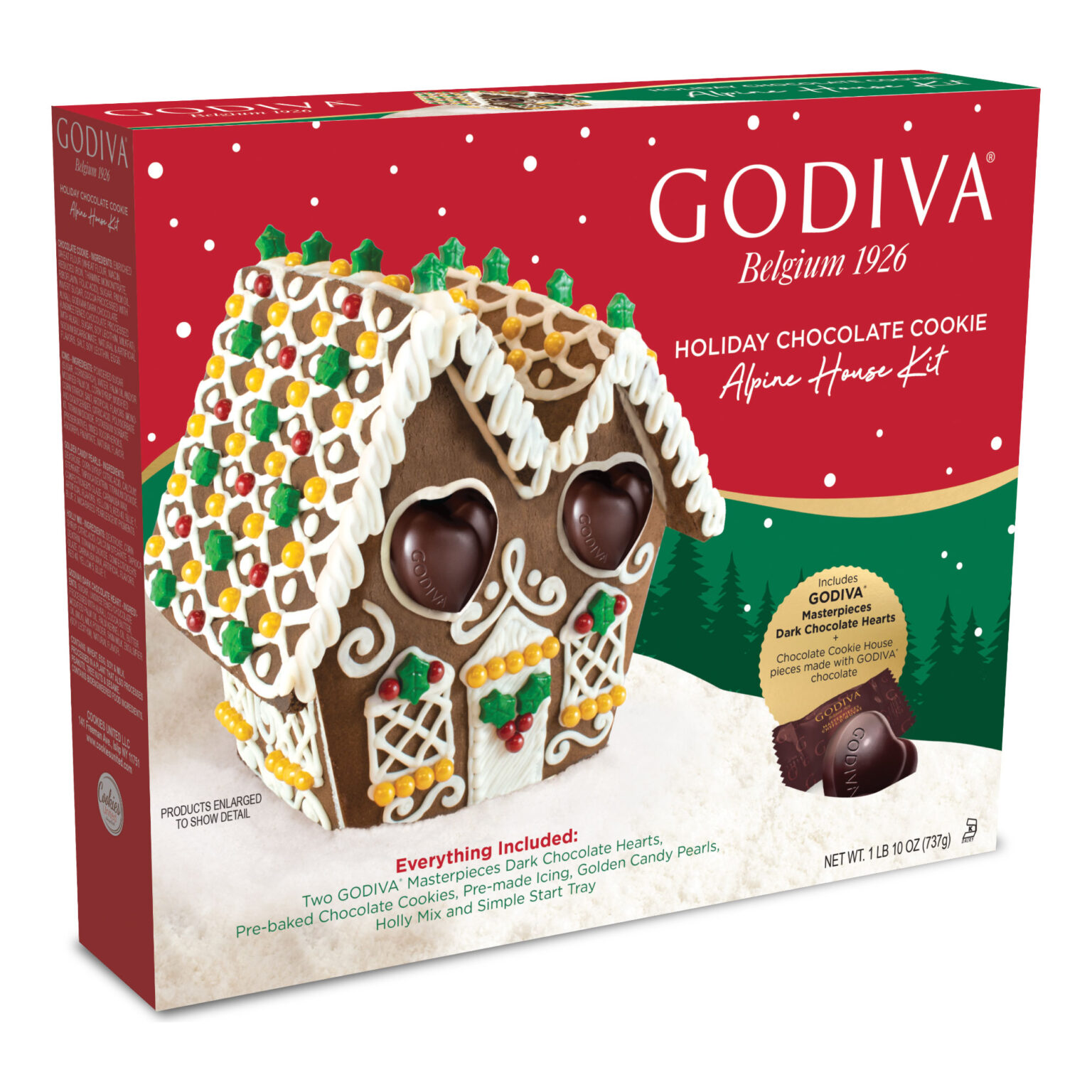 GODIVA® Alpine Chocolate House Kit – The Cookie Jar