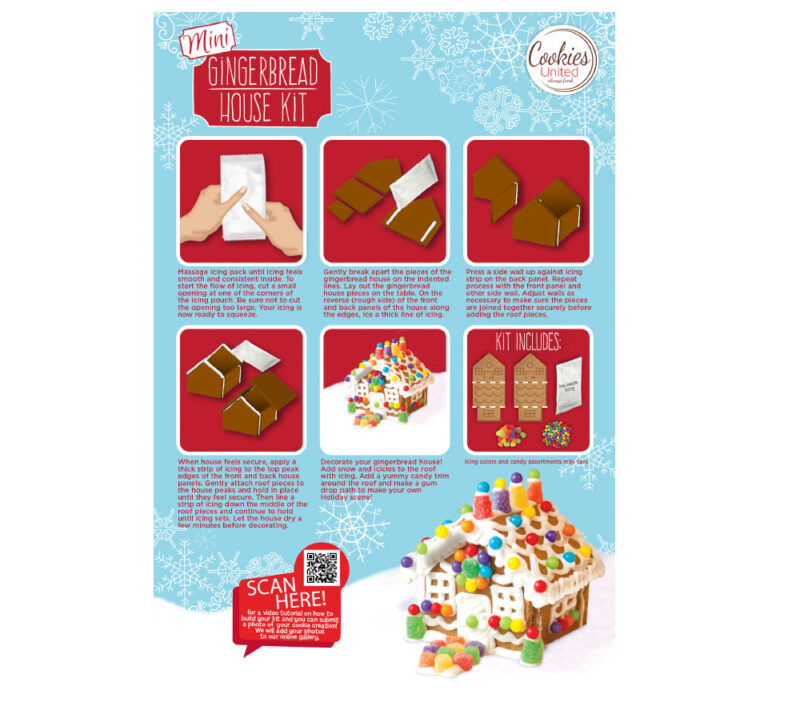 Classic Gingerbread Mini House Kit – The Cookie Jar