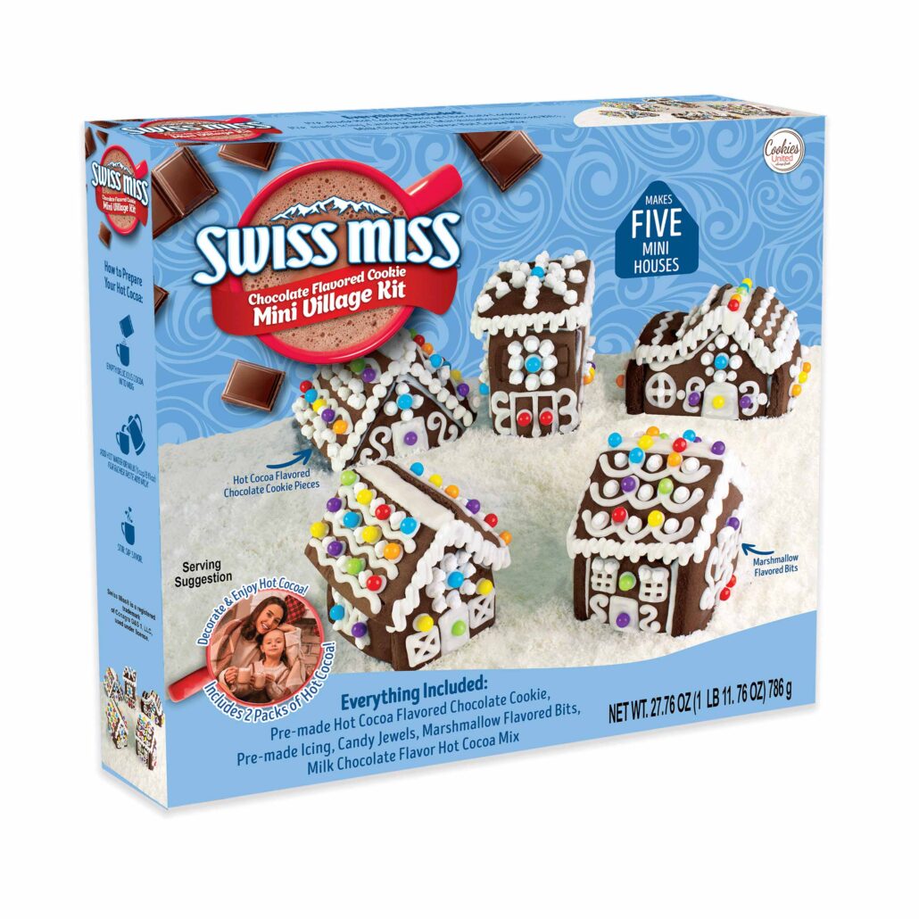 Swiss Miss Chocolate Flavored Cookie Mini Village Kit – The Cookie Jar