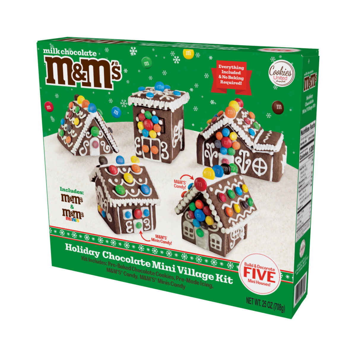 M&M Holiday Chocolate Village Kit – The Cookie Jar