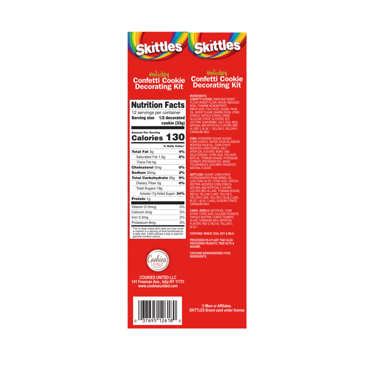 Skittles Holiday Decorating Kit – The Cookie Jar