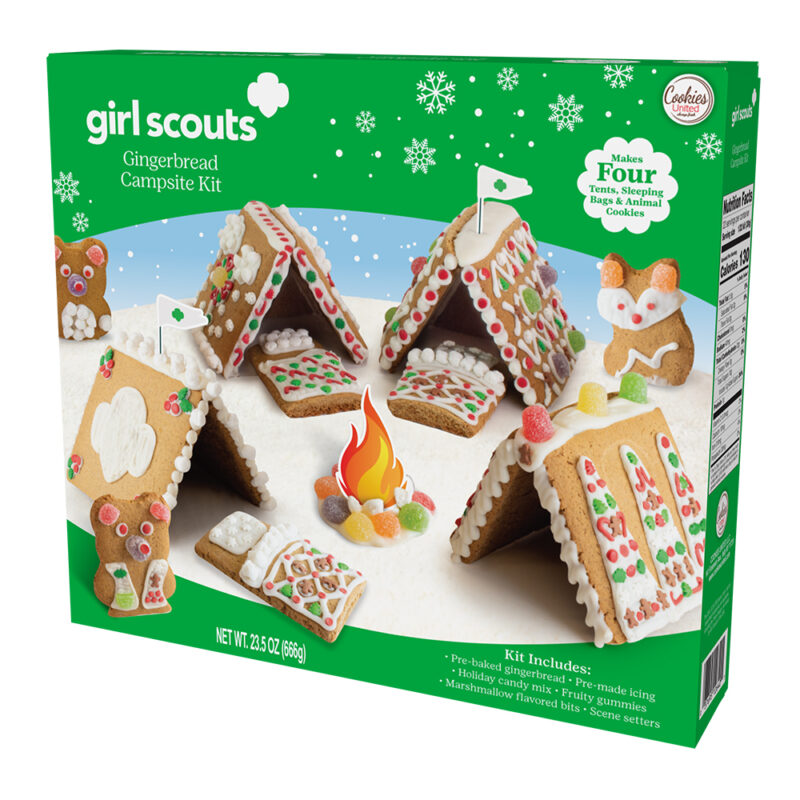 Girl Scouts Gingerbread Campsite – The Cookie Jar