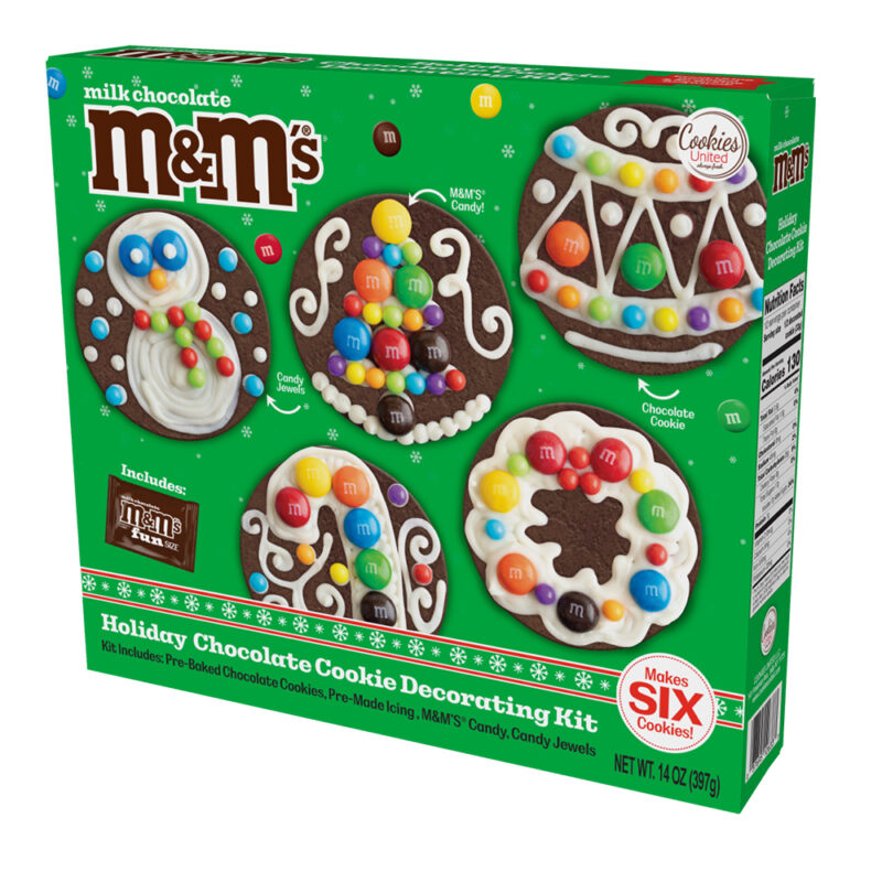 M&M Holiday Chocolate Decorating Kit – The Cookie Jar